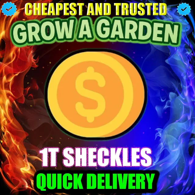 SHECKLES GROW A GARDEN - Roblox Game Item - Gameflip