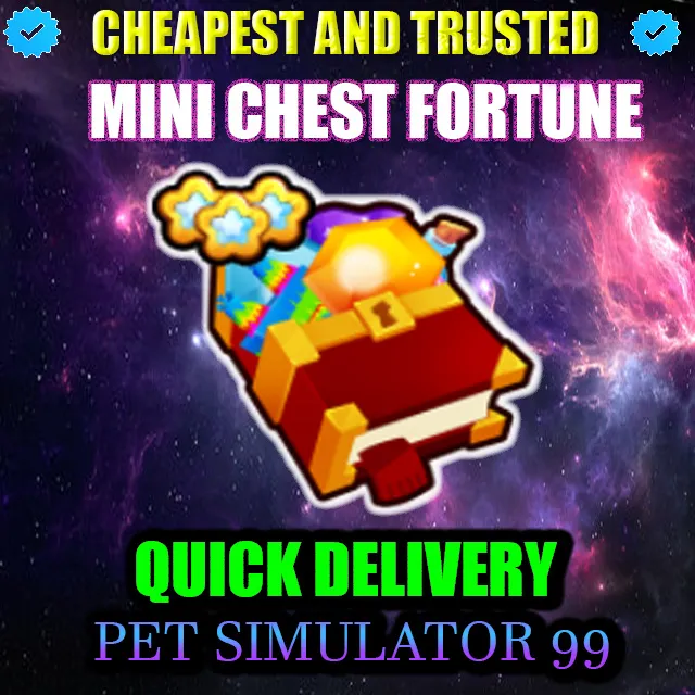MINI CHEST FORTUNE - Pet Simulator 99 Game Item - Gameflip