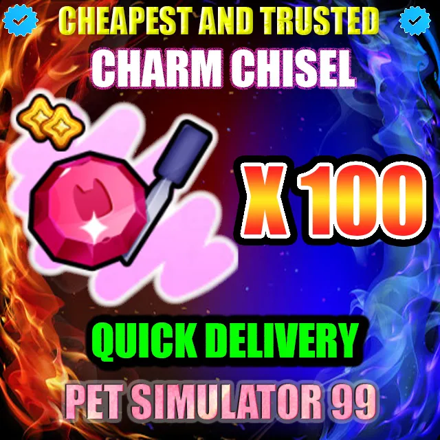 CHARM CHISEL X100 | PS99 - Roblox Game Items - Gameflip