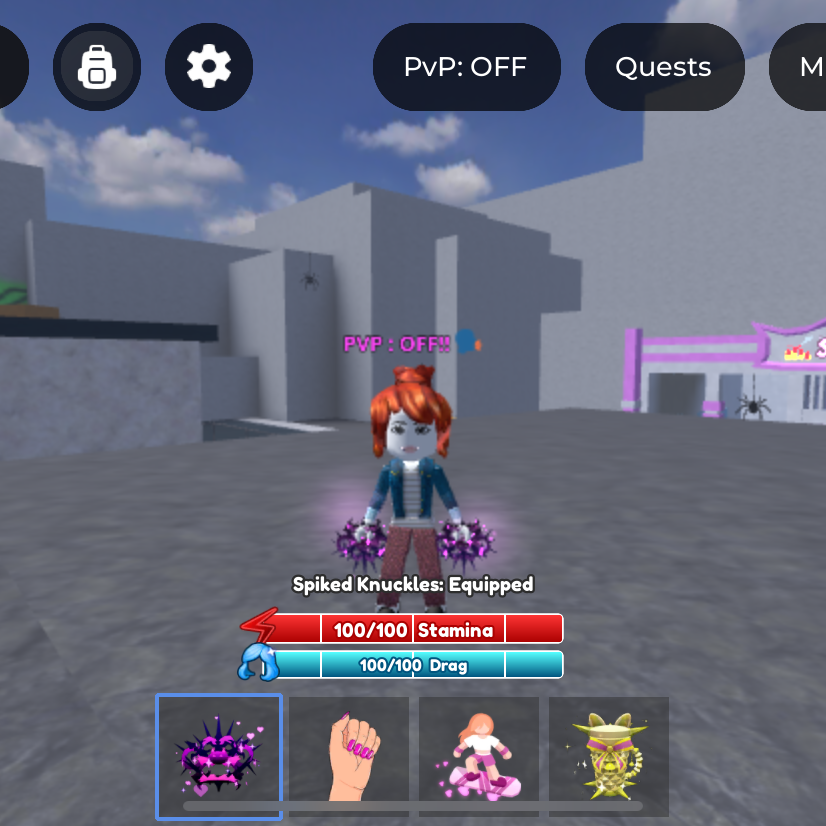 Spiked Knuckles Baddies - Roblox Game Item - Gameflip