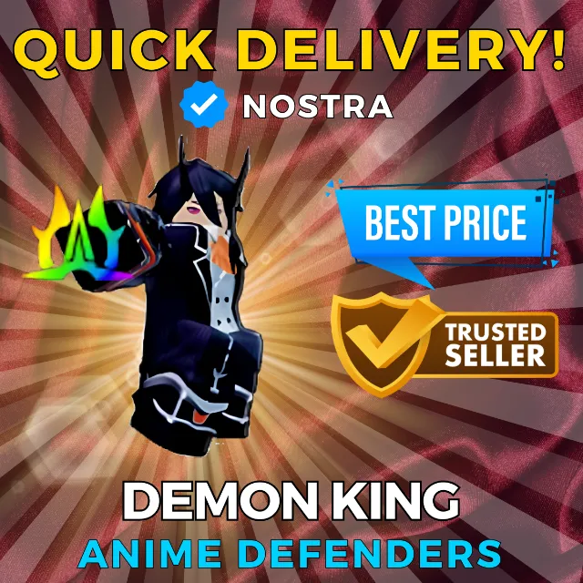 Almighty Demon King - Anime Defenders Game Items - Gameflip