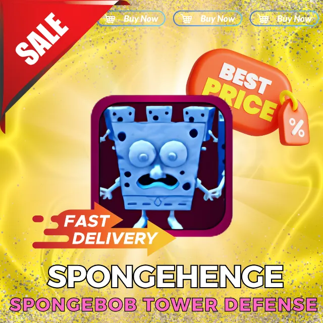 Spongehenge | Spongebob Tower Defense - Other Game Item - Gameflip