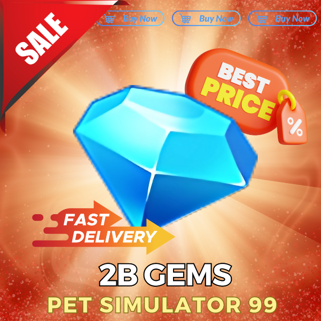 PS99 Gems - Pet Simulator 99 Game Item - Gameflip