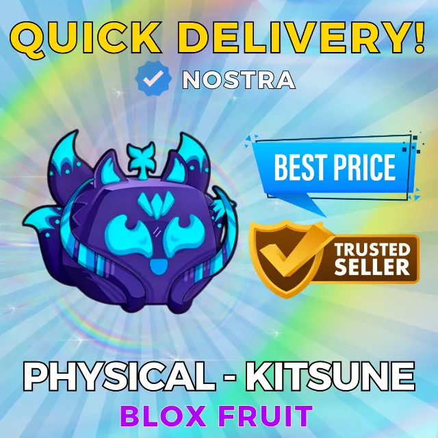 Kitsune - BloxFruits - Blox Fruits Game Items - Gameflip
