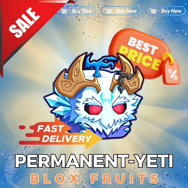 Permanent Yeti - Blox Fruits Game Items - Gameflip