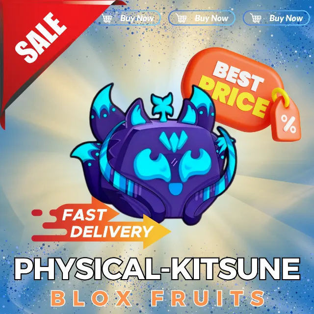 Kitsune Fruit | Bloxfruits - Blox Fruits Game Items - Gameflip