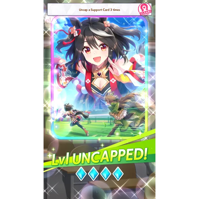 [GLOBAL] 5x Kitasan Black (MLB) + 3 Random SSR + 1x 3-STAR TRAINEE SELECTOR TICKET Umamusume ...