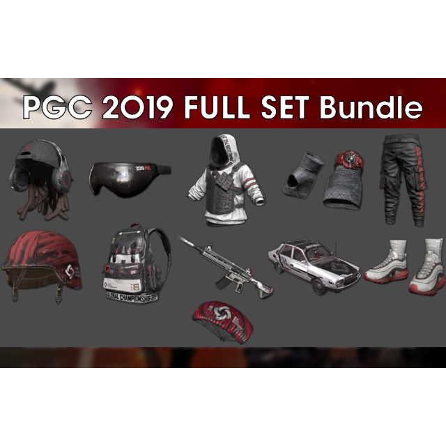 PUBG | PGC 2019 FULL BUNDLE SET - PUBG 游戏商品 - Gameflip