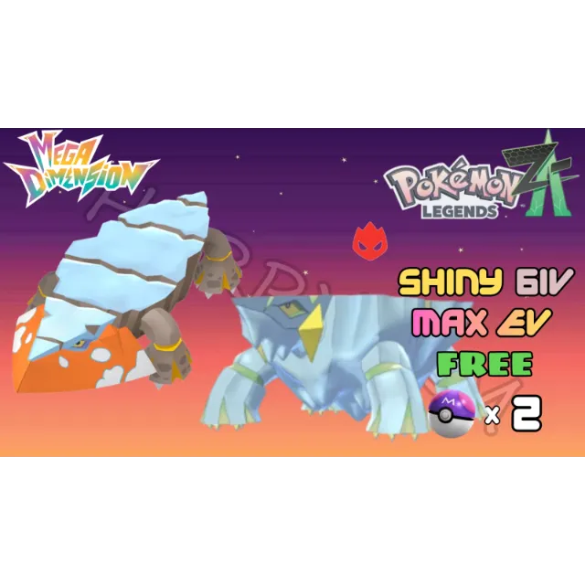 COMBO 2 SHINY ALPHA AVALUGG & HISUIAN AVALUGG 6IV MAX EV⭐POKEMON ...