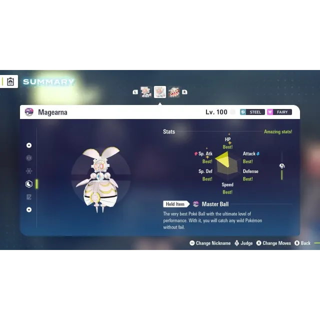 MAGEARNA 6IV MAX EV⭐POKEMON LEGENDS ZA - Pokemon Scarlet & Violet Game ...