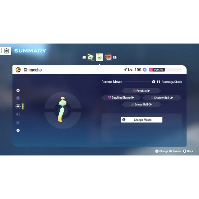 SHINY CHIMECHO 6IV MAX EV⭐POKEMON LEGENDS ZA - Pokemon Scarlet & Violet ...