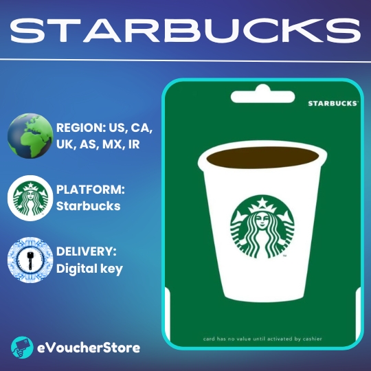 Starbucks Gift Card 100 USD Key GLOBAL - Starbucks Gift Cards - Gameflip