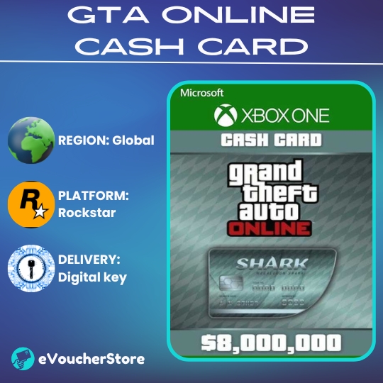 GTA ONLINE GREAT WHITE SHARK - Gift Cards - Gameflip