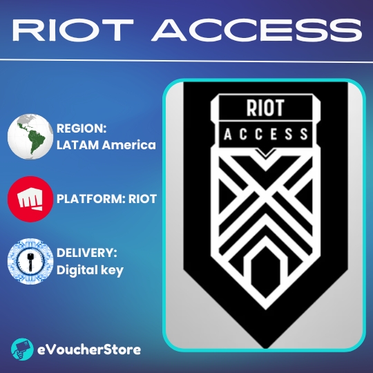 Riot Access Code 80 USD Riot Key LATAM Region - Riot Points Gift Cards ...