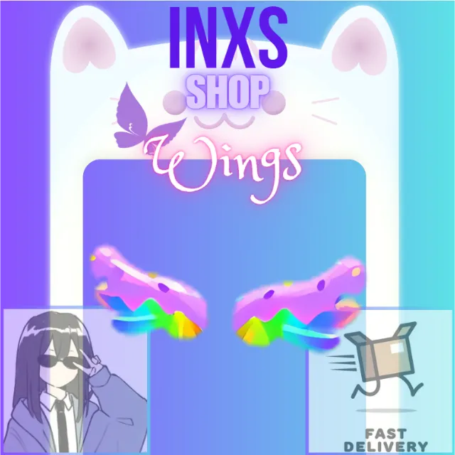 CUPCAKE SPRINKLE WINGS - Adopt Me Game Items - Gameflip