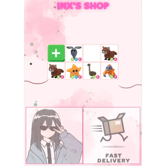 Adopt Me Bundle Neon - Roblox Game Items - Gameflip