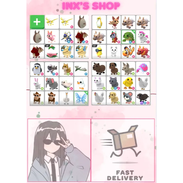 Adopt Me Bundle Pet - Adopt Me Game Items - Gameflip