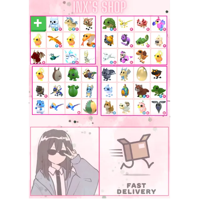 Adopt Me Bundle Pet - Roblox Game Items - Gameflip