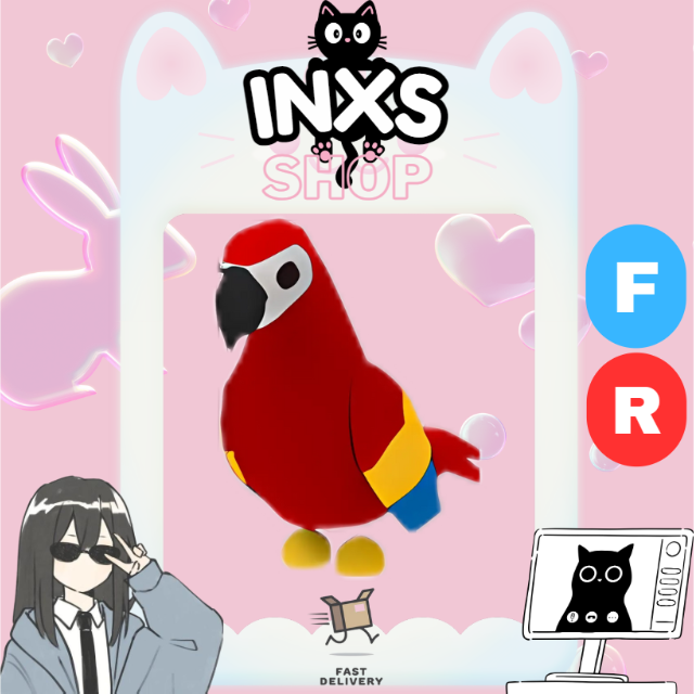 FR PARROT - Adopt Me Game Item - Gameflip