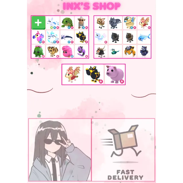 Adopt Me Bundle Pet - Adopt Me Game Items - Gameflip