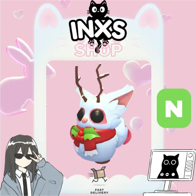 NEON MERRY MISTLETROLL - Adopt Me Game Item - Gameflip