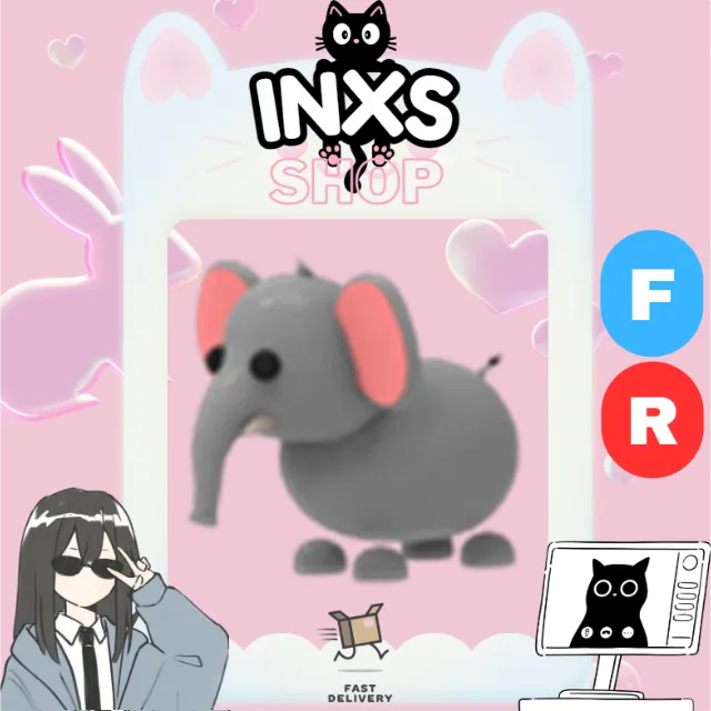 FR ELEPHANT - Adopt Me Game Item - Gameflip