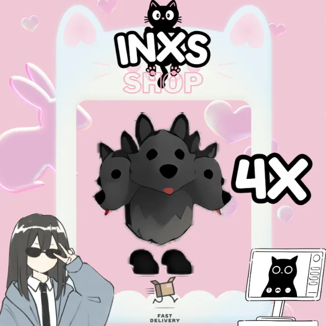 CERBERUS 4X - Adopt Me Game Item - Gameflip