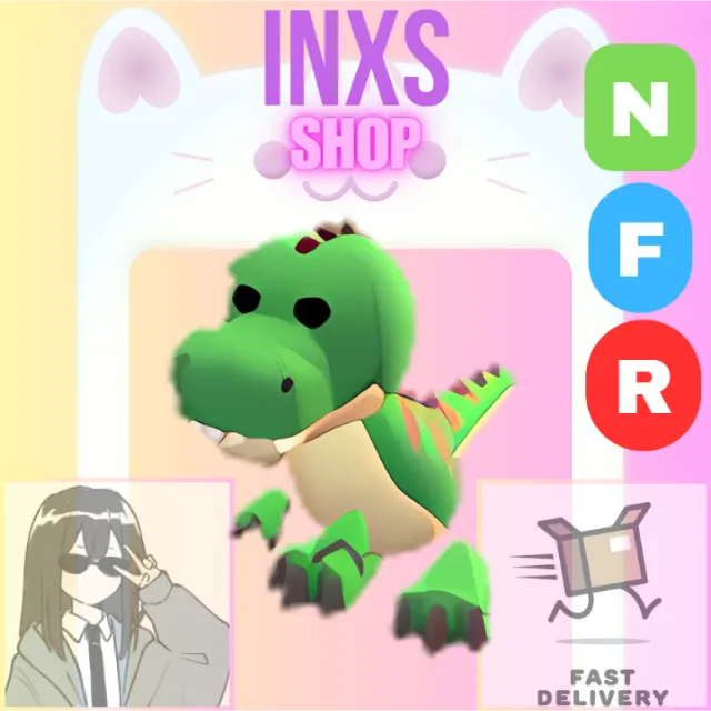 NFR T-REX - Adopt Me Game Items - Gameflip