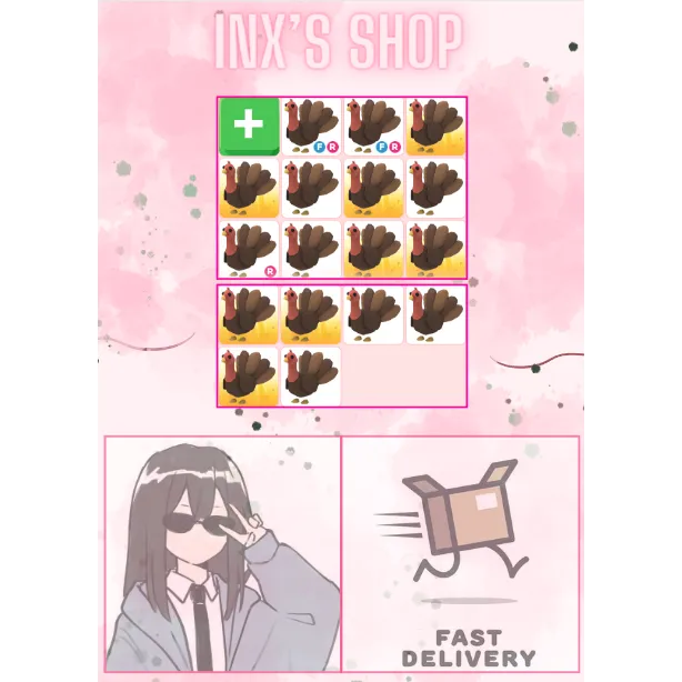 Turkey - Adopt Me Game Items - Gameflip