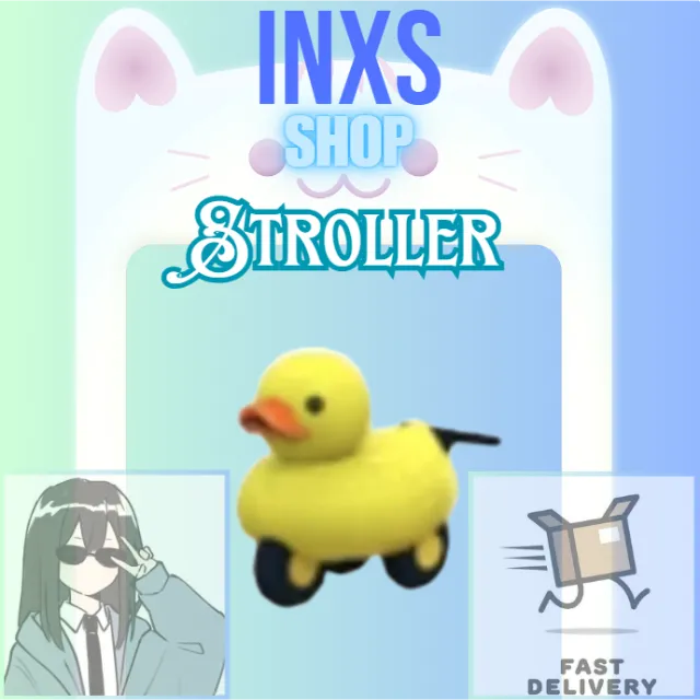 DUCK STROLLER - Adopt Me Game Item - Gameflip