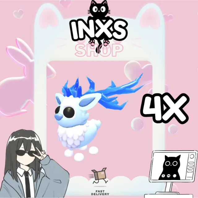 WINTER BUCK 4X - Adopt Me Game Item - Gameflip