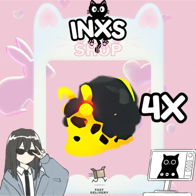 MAGMA SNAIL 4X - Adopt Me Game Item - Gameflip