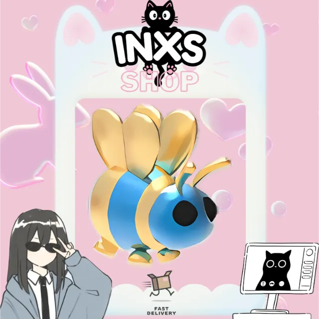 QUEEN BEE - Adopt Me Game Item - Gameflip