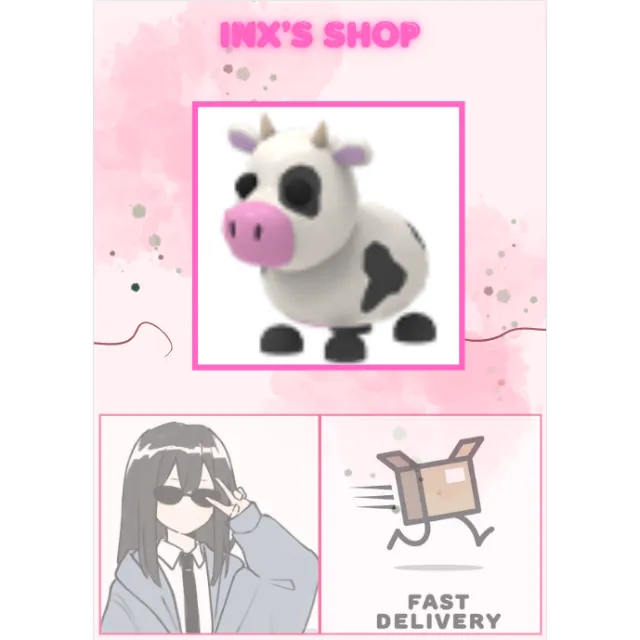 COW - Adopt Me Game Items - Gameflip