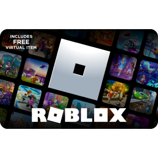 Roblox $10 Gift card Global + Free Virtual Item - Roblox Gift Cards ...