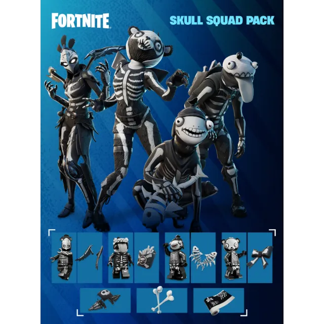Fortnite - Skull Squad Pack USA Region - Fortnite Game Item - Gameflip