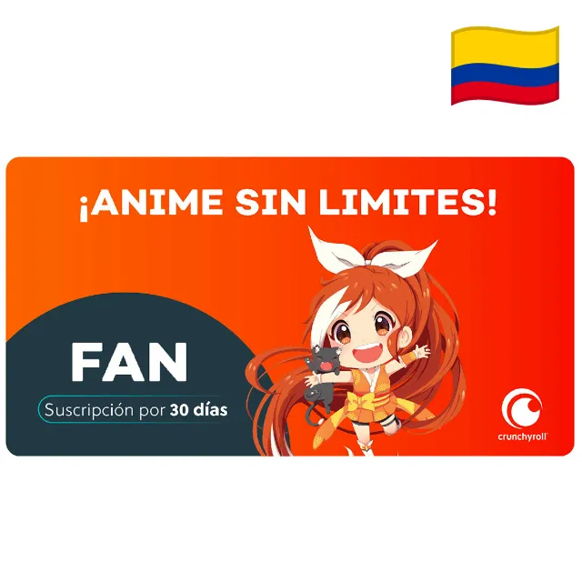 Crunchyroll Fan 1 Month (COLOMBIA) - Other - Gameflip