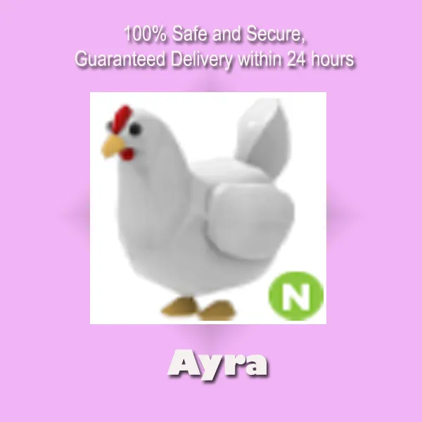 Neon Chicken - Adopt Me Game Item - Gameflip