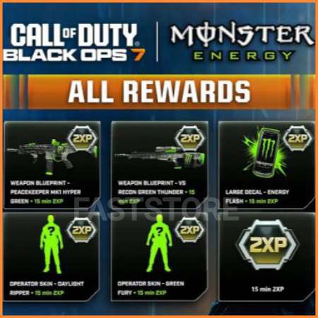 Monster Energy FULL SET COD BLACKOPS 7 - Other Game - Gameflip