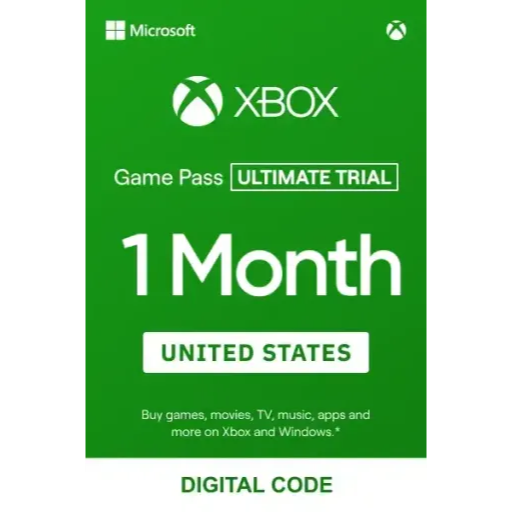 XBOX GAME PASS ULTIMATE - 1 MONTH US - Xbox Game Pass Gift Card - Gameflip