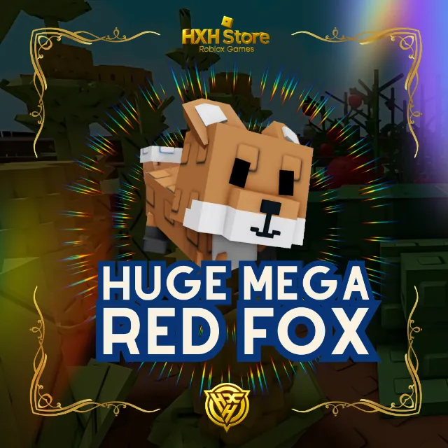 Huge Mega Red Fox - Game Item - Gameflip