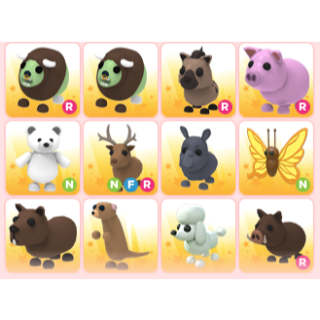 Bundle | Adopt Me Pets 12x - Game Items - Gameflip