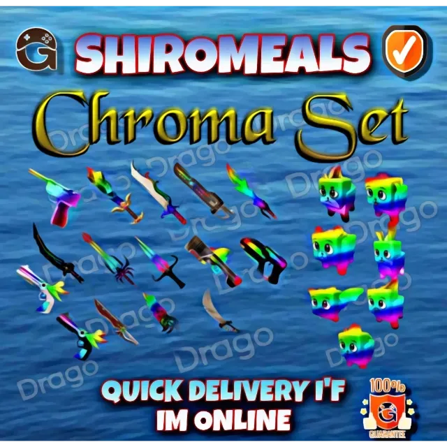 Mm2: Chroma Set w/ Pets - Game Item - Gameflip