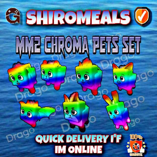 Pet | Chroma Pet Set MM2 - Game Items - Gameflip