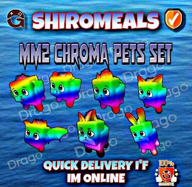 Pet | Chroma Pet Set MM2 - Game Items - Gameflip