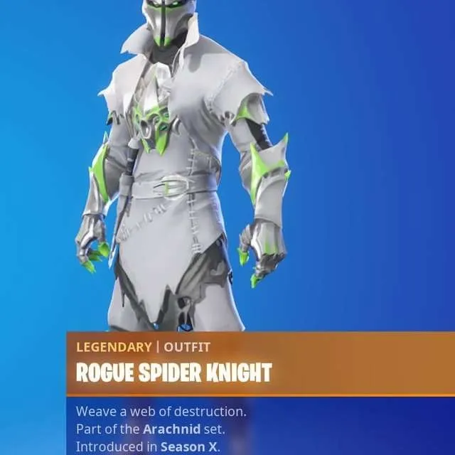 Fortnite: Rogue Spider Knight Bundle 500V-Bucks [INSTANT DELIVERY ...