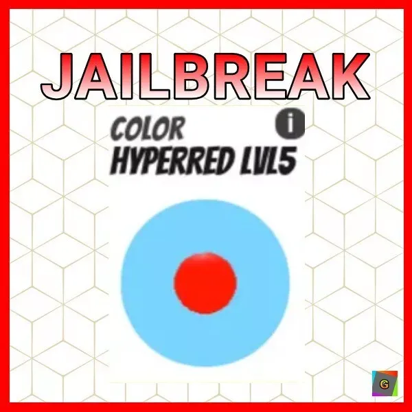 HYPER RED LVL 5 JAILBREAK - Jail Break Game Item - Gameflip