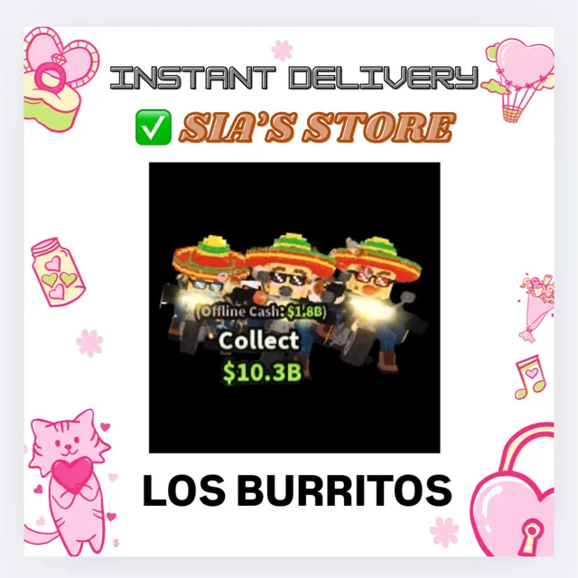 LOS BURRITOS - Roblox Game Item - Gameflip