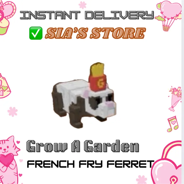 FRENCH FRY FERRET - Game Item - Gameflip