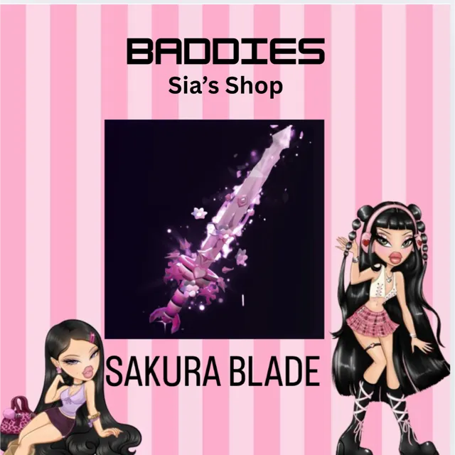 SAKURA BLADE - BADDIES - Roblox Game Item - Gameflip